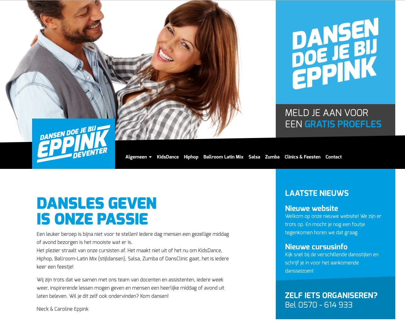 Agenda - Dansschool Eppink